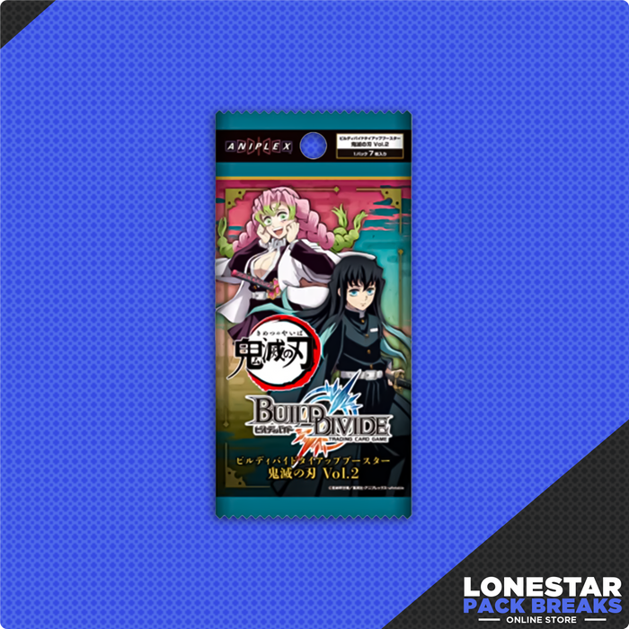 Demon Slayer Vol.2 Build Divide TCG Booster Pack