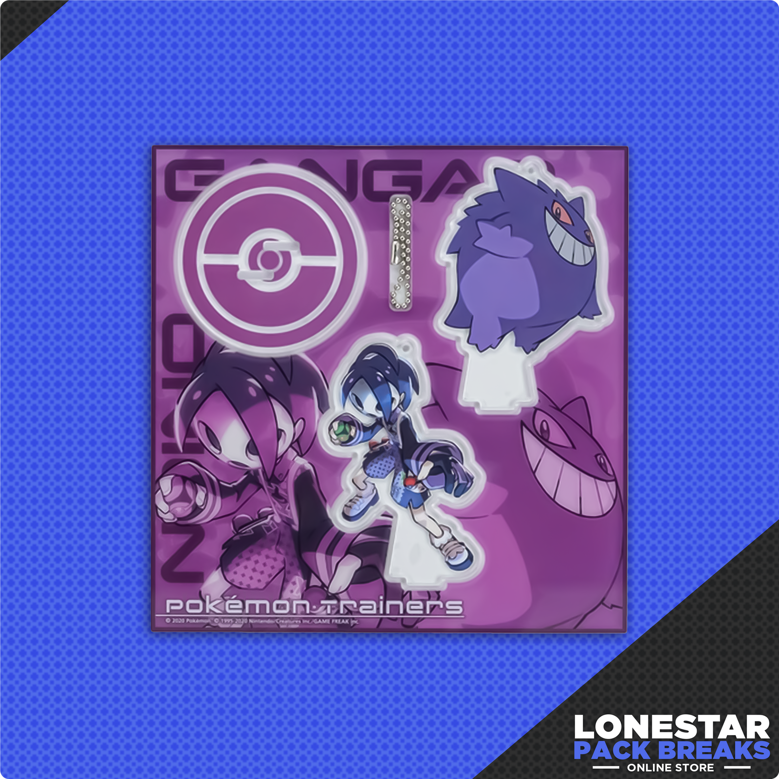 Pokemon Trainers Pop Outs Allister and Gengar