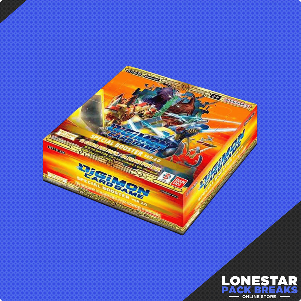 Digimon Card Game: Special Booster Ver. 2 [BT18-19] Booster Box - Engl