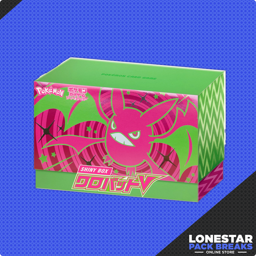 Shiny Crobat Box- 8 Packs Shiny Star V