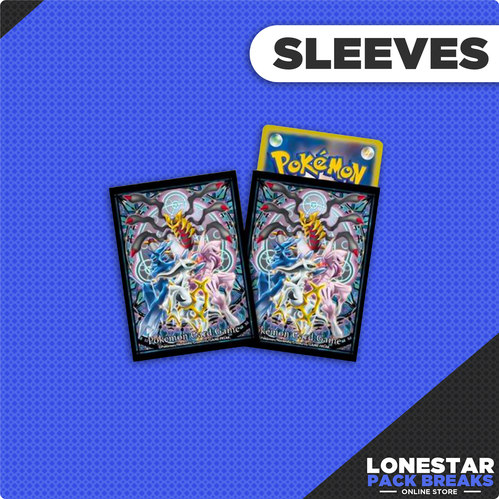 Poké-God Squad Pokemon Center Japan Sleeves