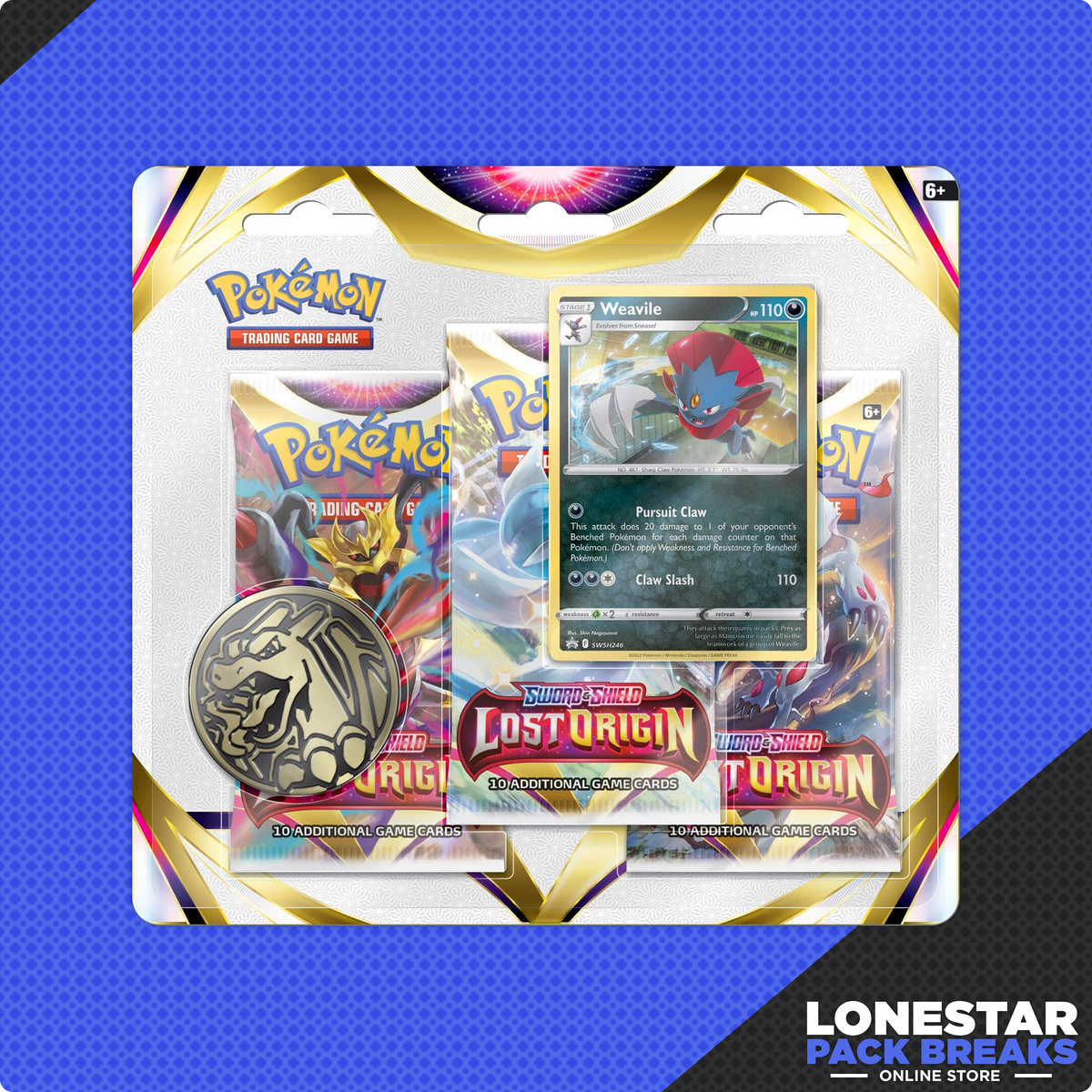Lost Origin 3-Pack Blister